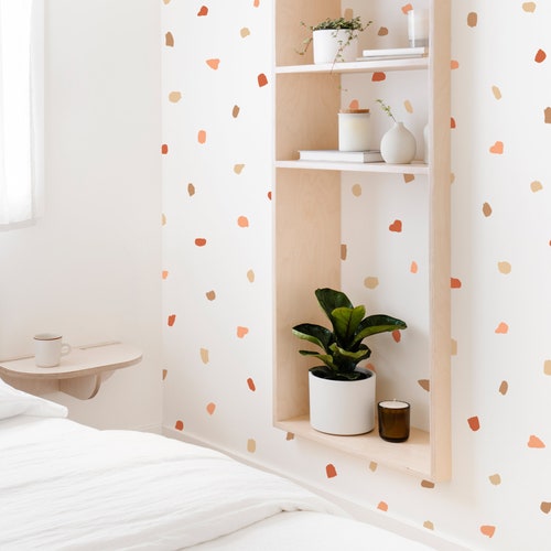 Abstract Shape Wall Decals Removable Wall Stickers Boho - Etsy