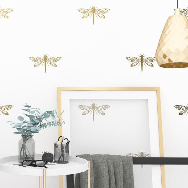 Gold Wall Decals - Etsy