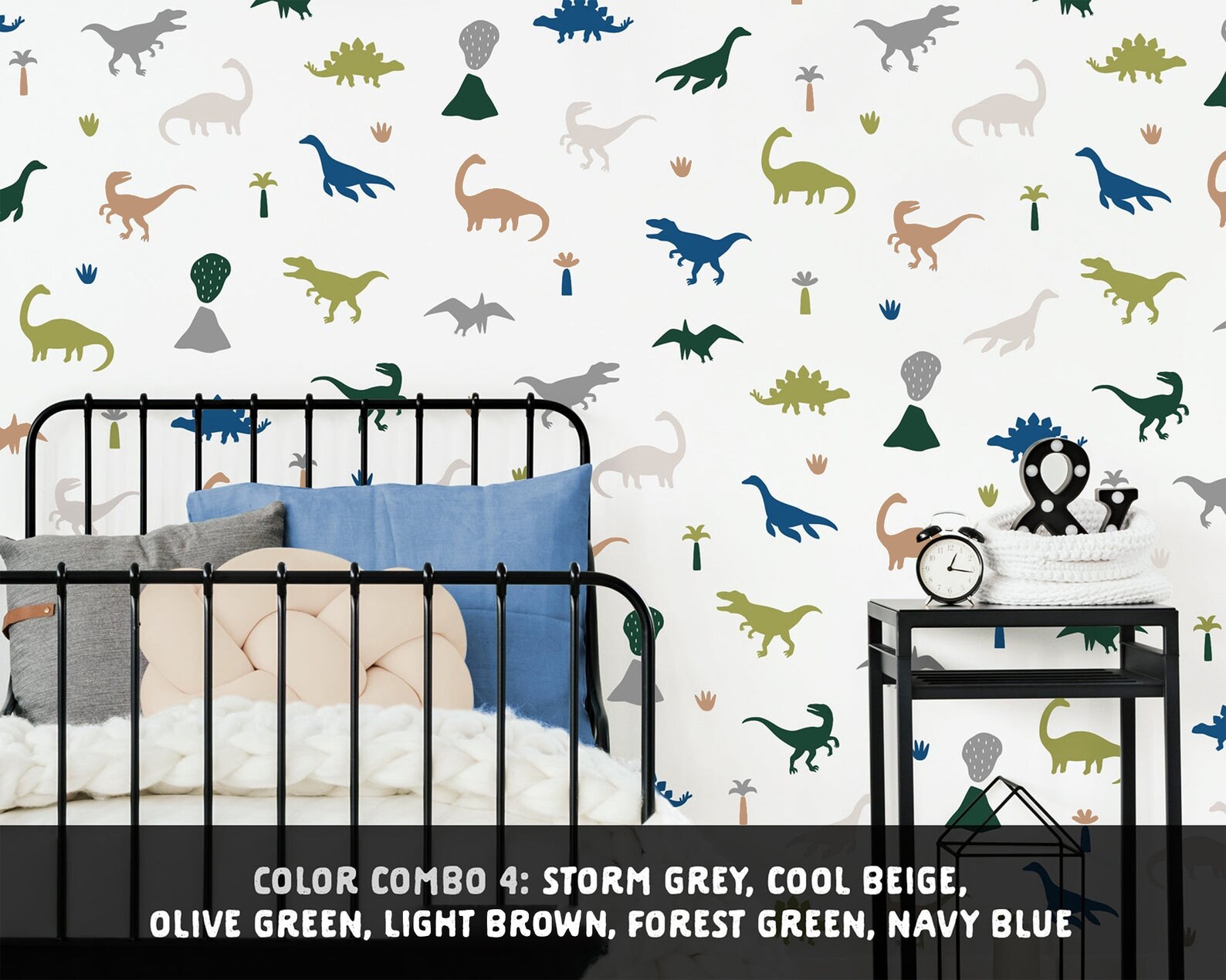 Dinosaur Wall Decals Dinosaur Wall Decor Dinosaur Art Wall - Etsy