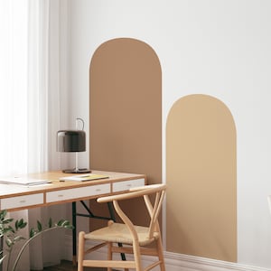 Double Arch Wall Decal Set - Abstract Wall Decor, Boho Interior Wall ...