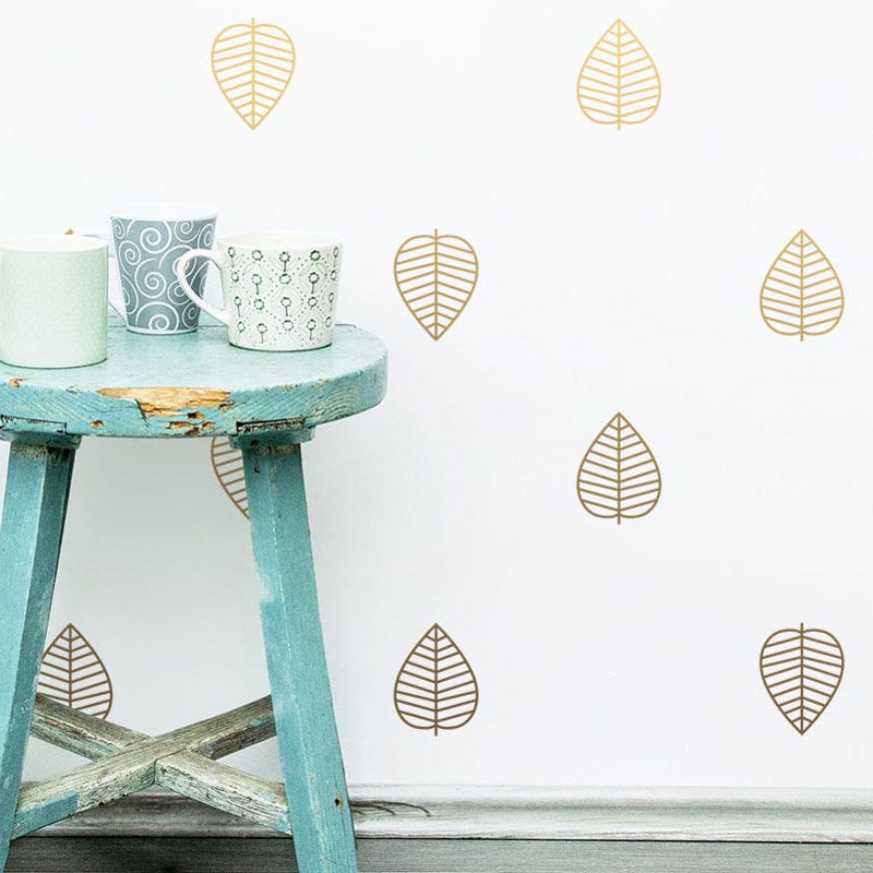 Leaf Decal - Etsy