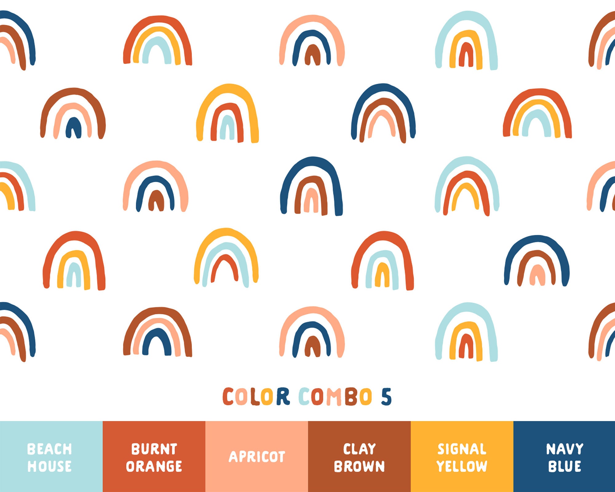 Rainbow Decals Rainbow Wall Decor Nursery Decor Kids Room | Etsy