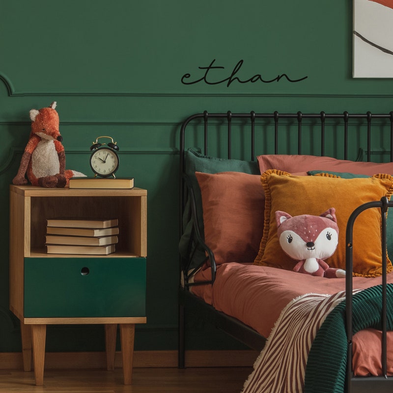 Name Wall Decal - Etsy