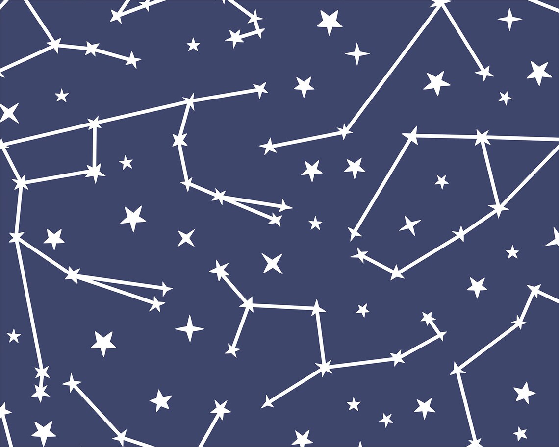 Constellation Wall Decals Constellation Decor Zodiac Gift - Etsy