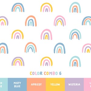 Rainbow Decals Rainbow Wall Decor Nursery Decor Kids Room | Etsy