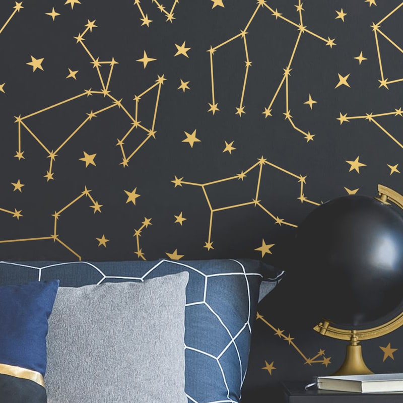 Constellation Wall Decal - Etsy