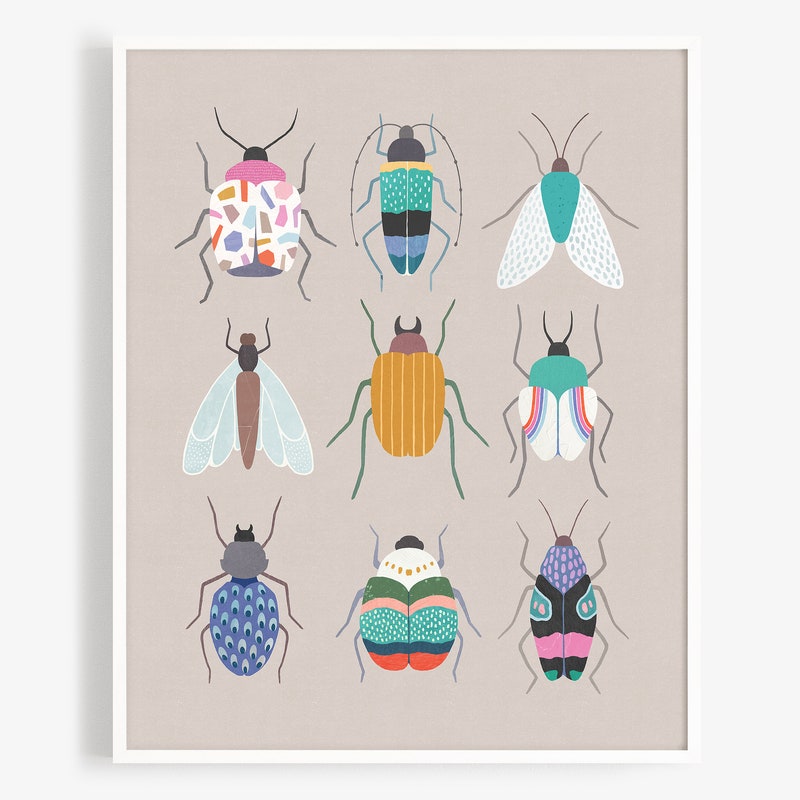 Insect Wall Art - Etsy
