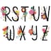 Floral Alphabet and Numbers Clip Art Set of 36 300 DPI X-large Vintage ...