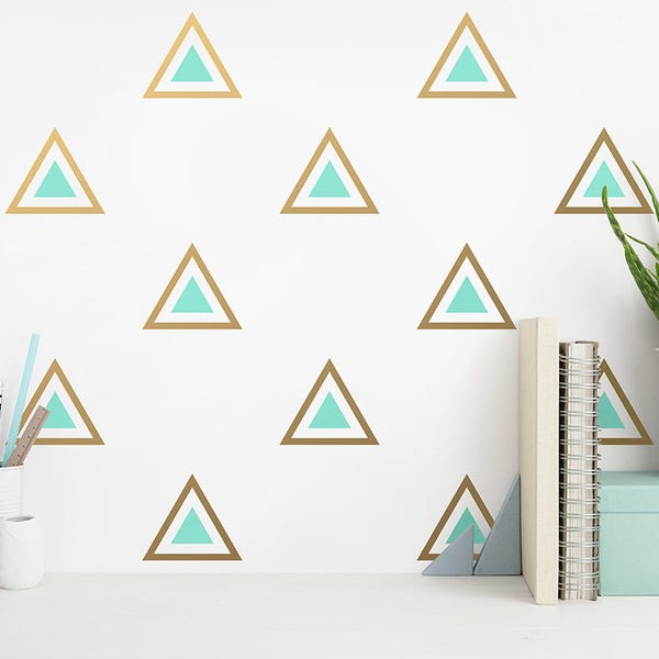 Geometric Decals - Etsy