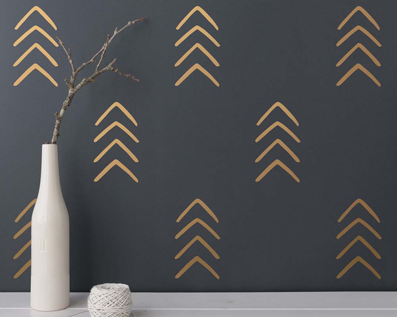 Arrow Wall Decals Geometric Decals, Nursery Decals, Unique Vinyl Decals, Modern Wall Decals ...