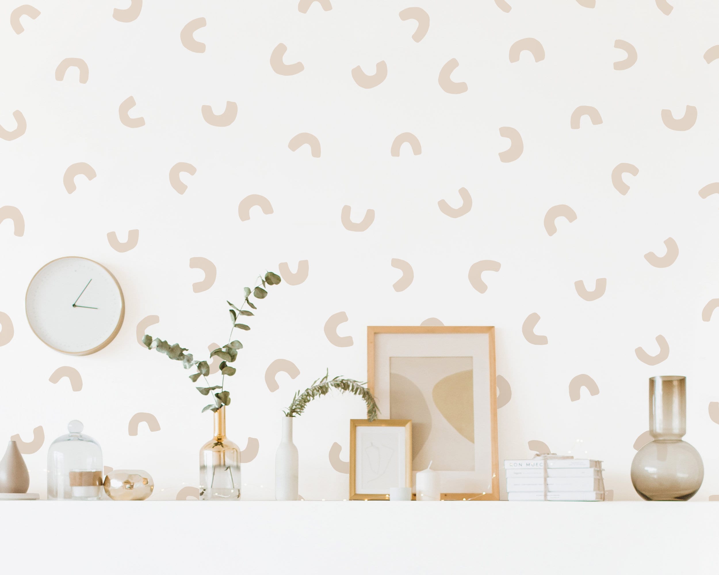 Geometric Wall Decals Abstract Wall Stickers Scandinavian | Etsy