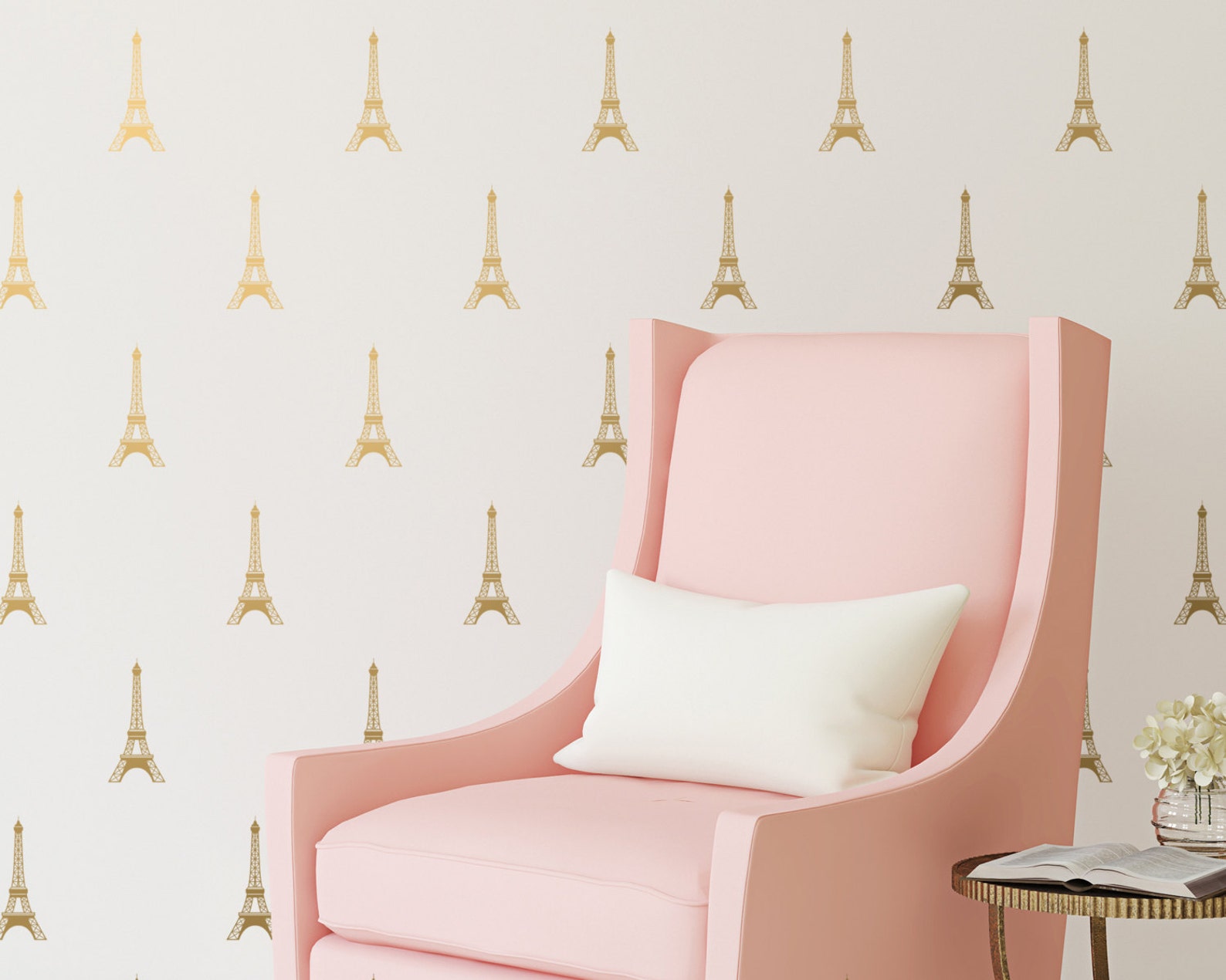 Eiffel Tower Decals Paris Wall Decal Vinyl Wall Decals - Etsy