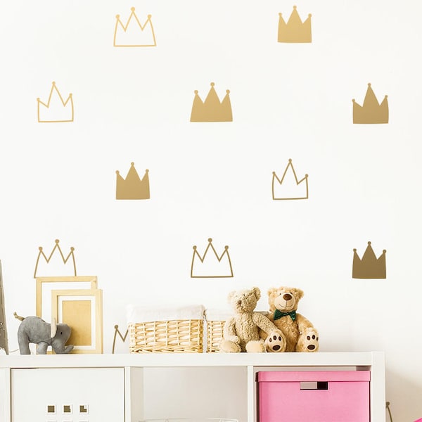 Crown Wall Decal - Etsy