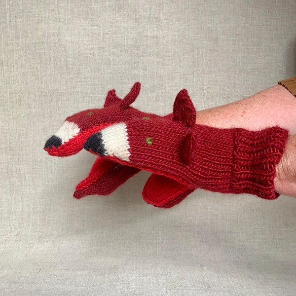 Animal Mittens - Etsy