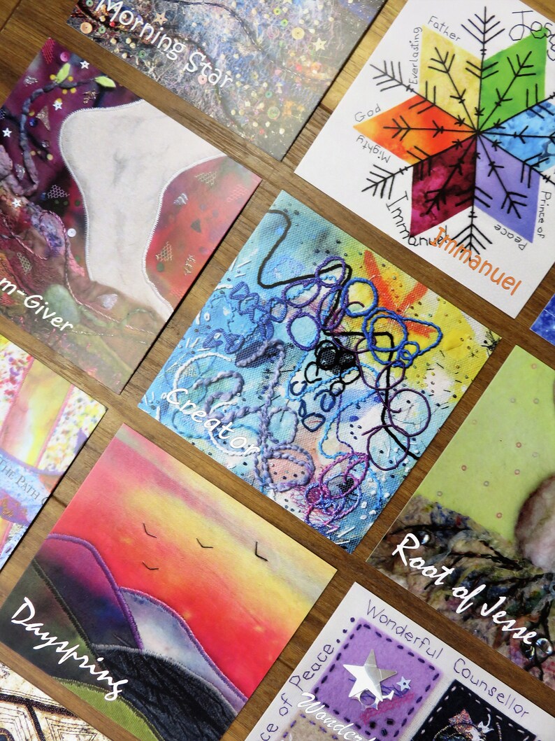 Prayer Cards, Advent Cards, 30 Reflective Postcards, Christian ...