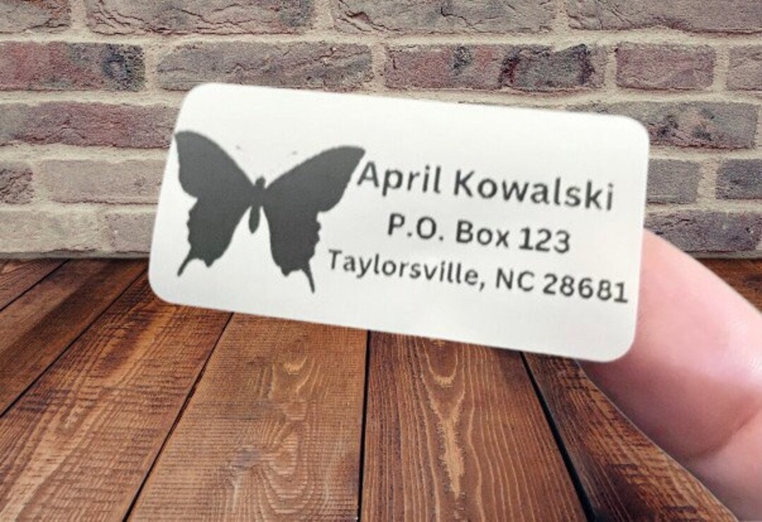 Butterfly, Butterflies, Personalized Address Labels, Return Address ...