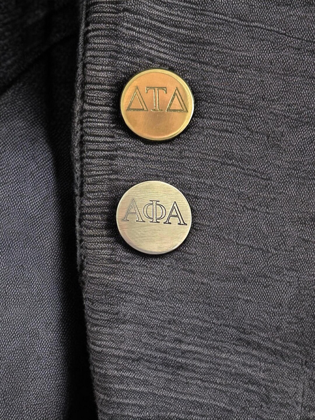 Personalized Lapel Pin, Custom Lapel Pins, Collar Pins, Silver Lapel ...