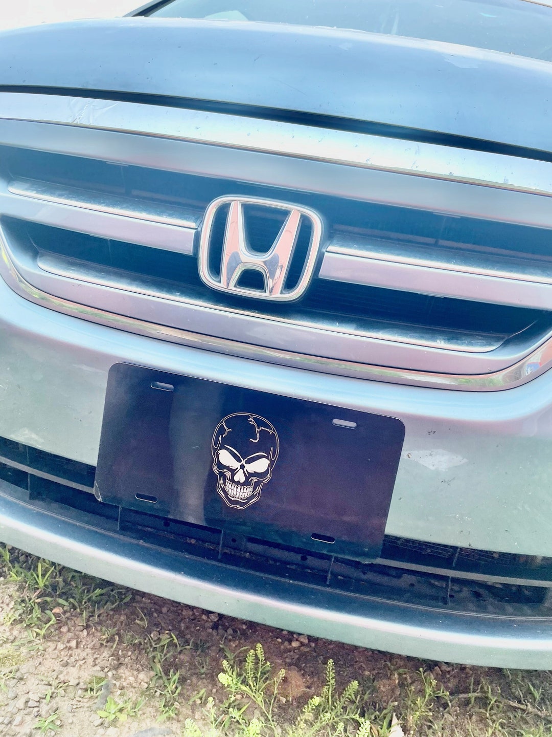 Skull, Front License Plate, Custom License Plate, Name License Plate ...