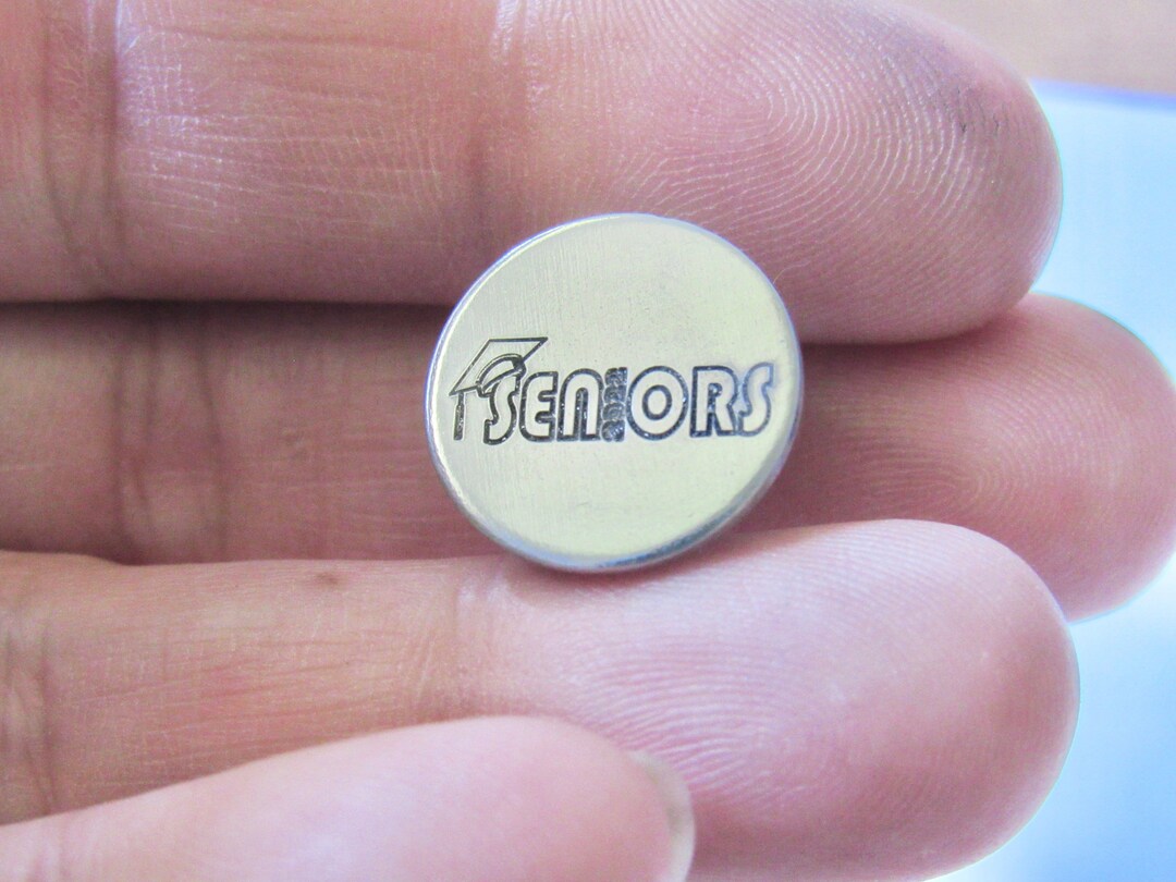 Personalized Engraved Lapel Pin: Custom Name, Date, or Phrase - Etsy