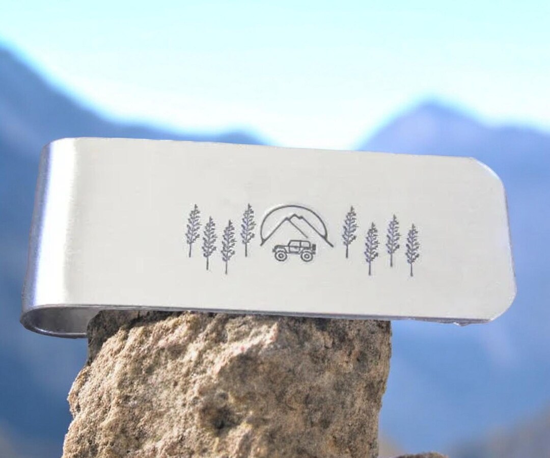 Engraved Jeep Money Clip: Personalized Aluminum Wallet Clip - Etsy