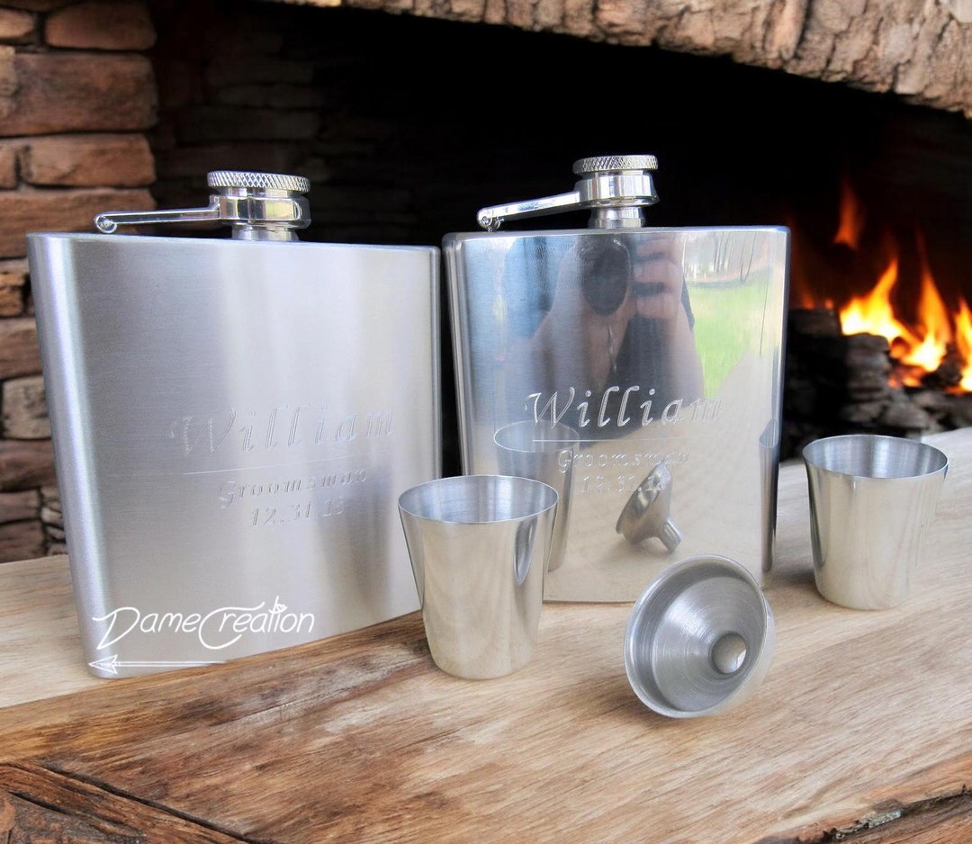 Custom Hip Flask, Engraved Flask, Flask for Men, Flask for Women ...