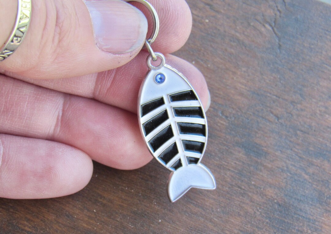 Personalized Fish Tag, Cat Name Tag, Fish Shaped Cat Tag, Custom Cat ...