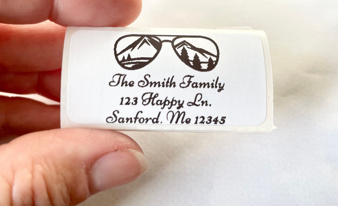 Personalized Address Labels, Return Address Labels, Custom Stickers ...