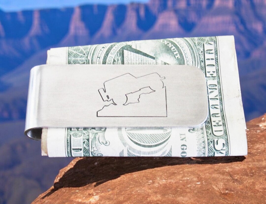 Engraved Money Clip: Custom Metal Wallet, Groomsmen Gift - Etsy
