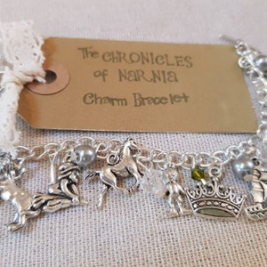 The Chronicles of Narnia Charm Bracelet, Narnia Bracelet, Narnia Themed ...