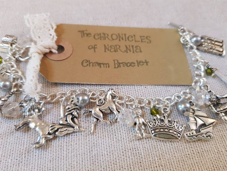 The Chronicles of Narnia Charm Bracelet Narnia Bracelet - Etsy