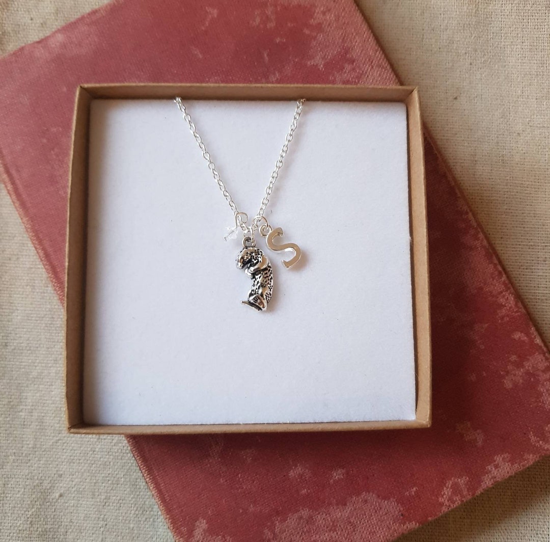 Otter Necklace, Otter Charm Necklace, Widlife Necklace, River Animals ...
