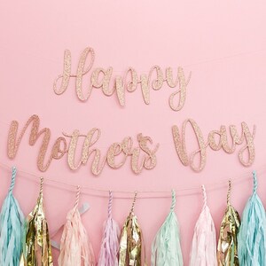 Happy Mother’s Day Garland - Mother’s Day Decoration - Mother’s Day ...