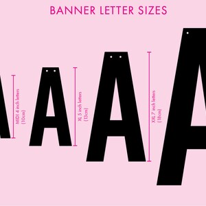 Custom Party Banner – Wedding Decor - Personalised Letter Banner ...