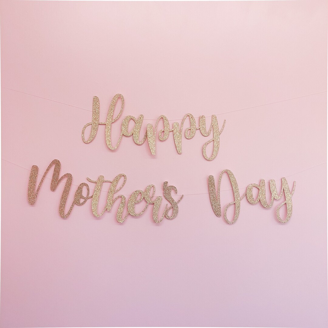 Happy Mother’s Day Garland - Mother’s Day Decoration - Mother’s Day ...