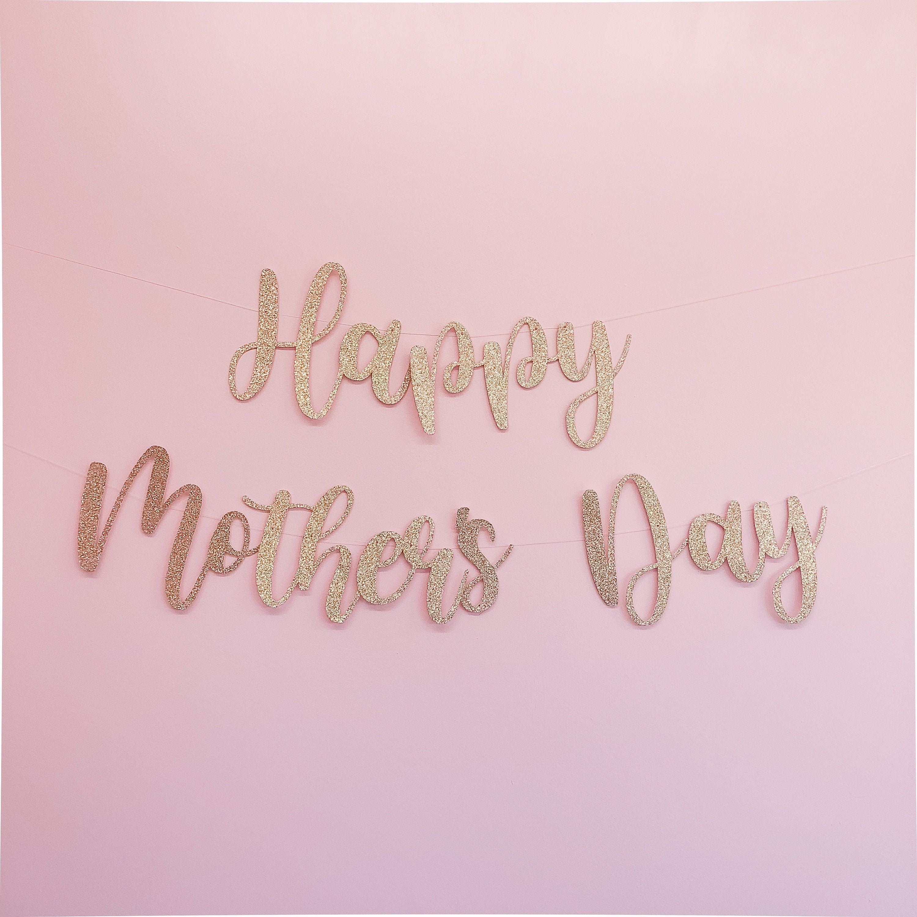 Happy Mothers Day Garland Mothers Day Decoration - Etsy UK