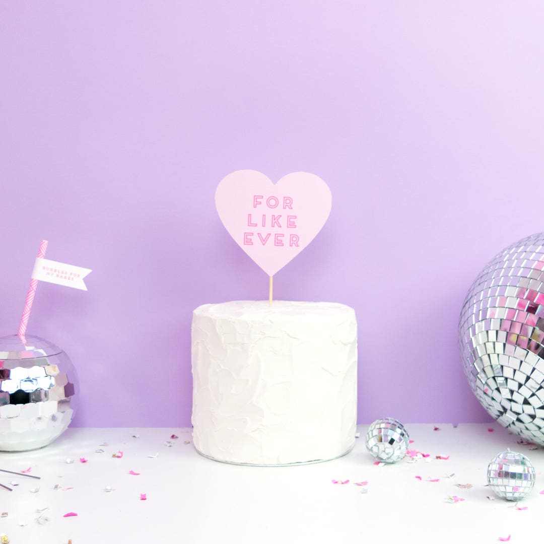 For Like Ever Alternative Wedding Cake Topper - Etsy