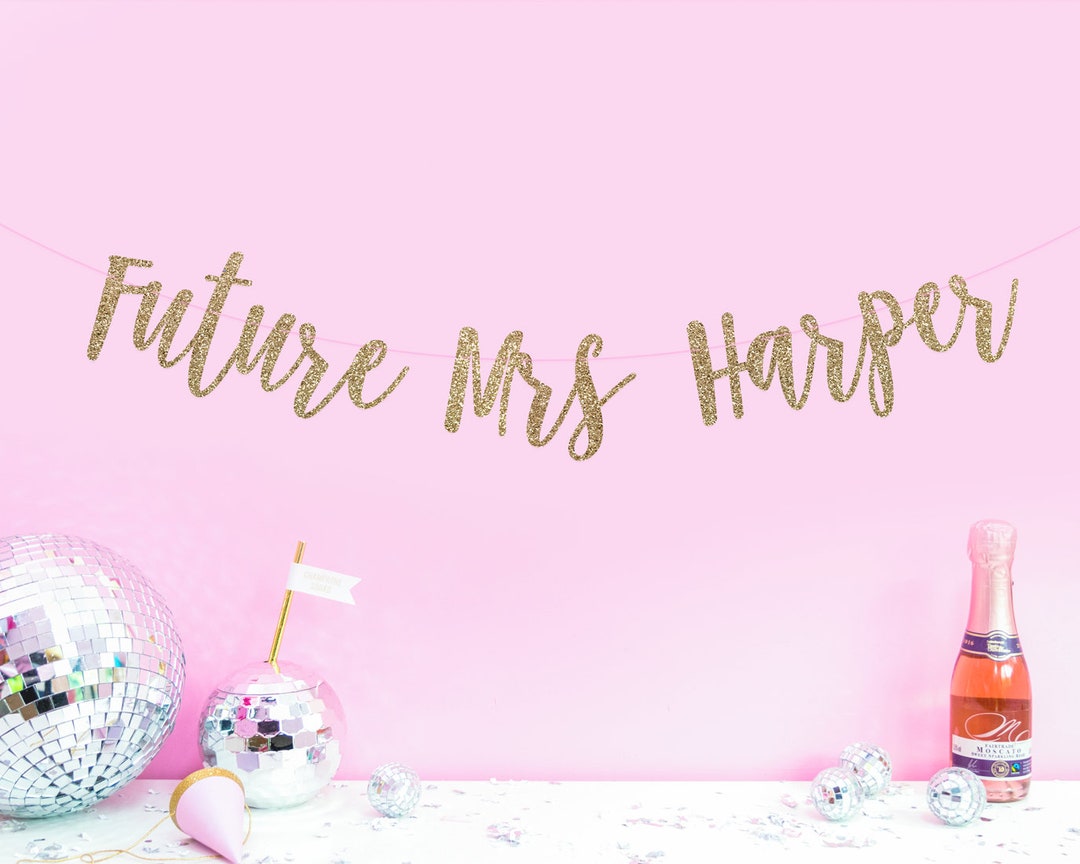 Personalised Future Mrs Hen Party Banner - Hen Do Decor - Hen Night ...