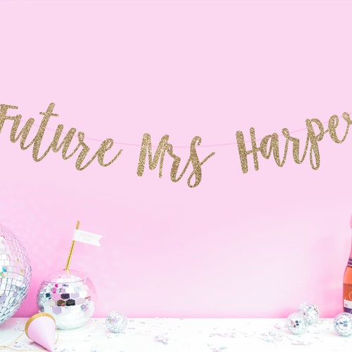 Personalised Future Mrs Hen Party Banner Hen Do Decor Hen - Etsy