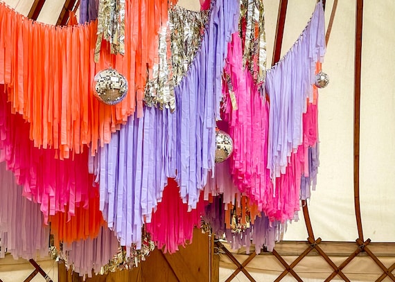 Streamer tassel garland store