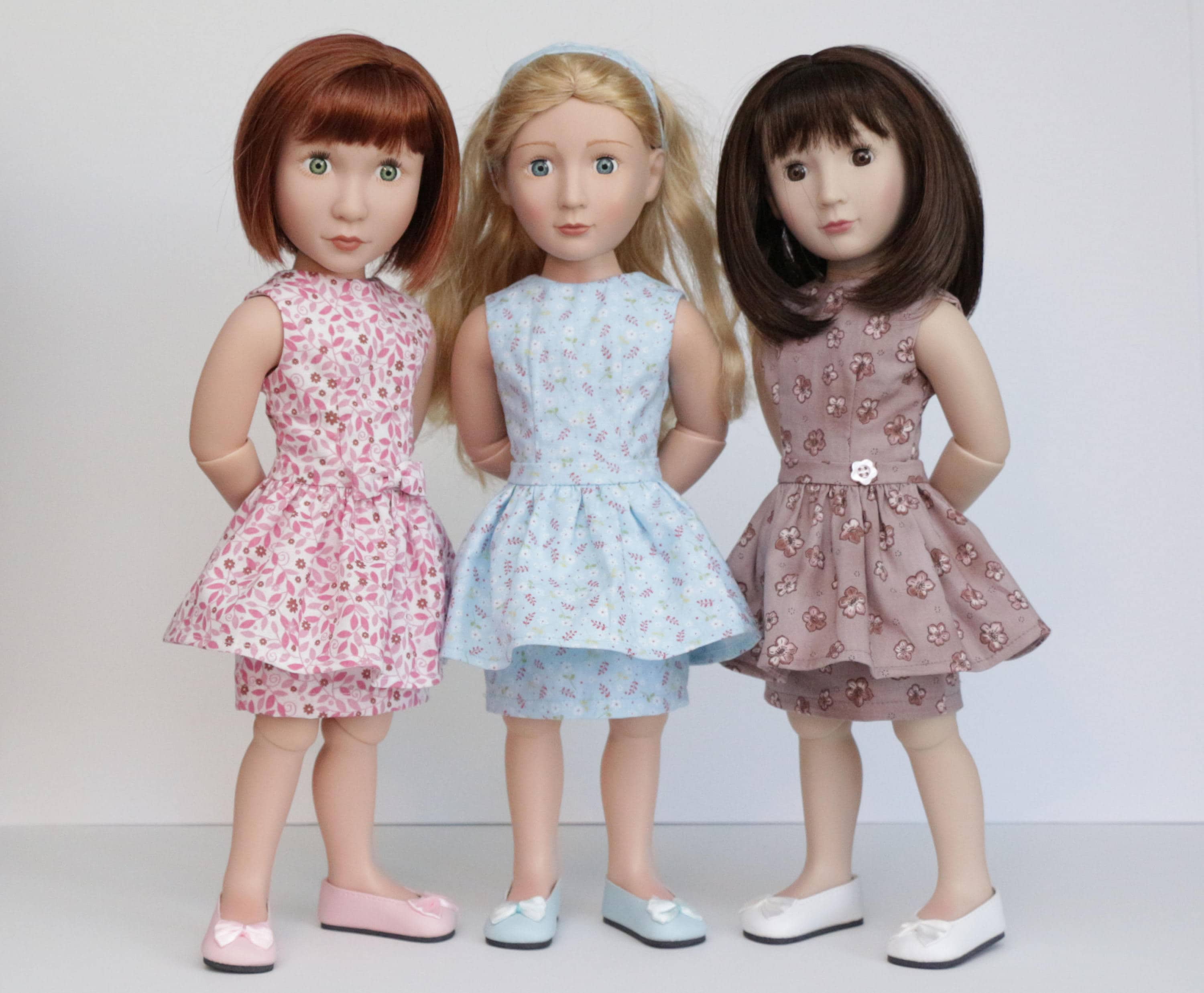 A Girl for All Time® Clothes Pattern- With or Without You PDF Dress ...