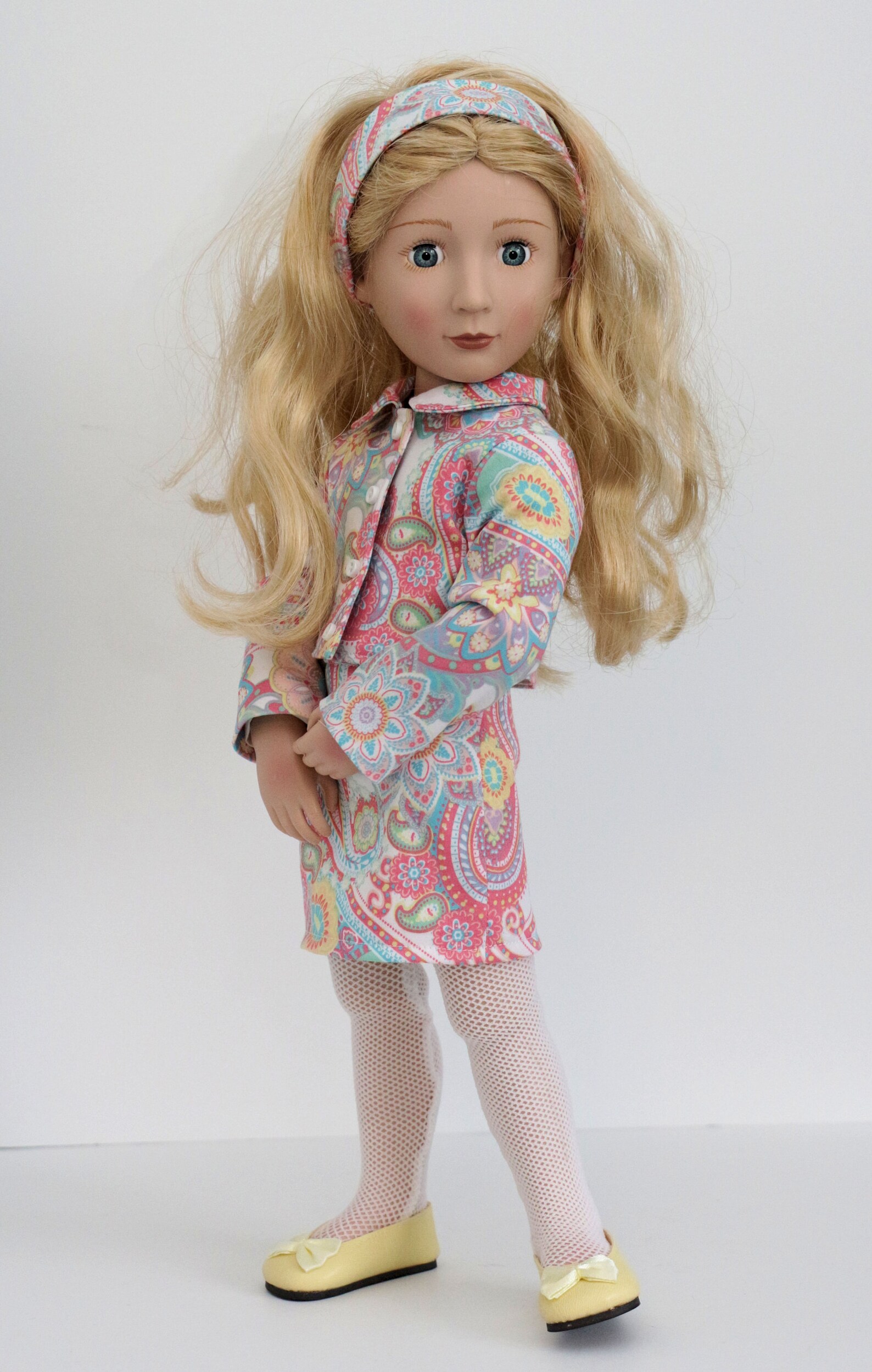 A Girl for All Time® Doll Clothes Pattern. PDF Pattern for the Noodle ...