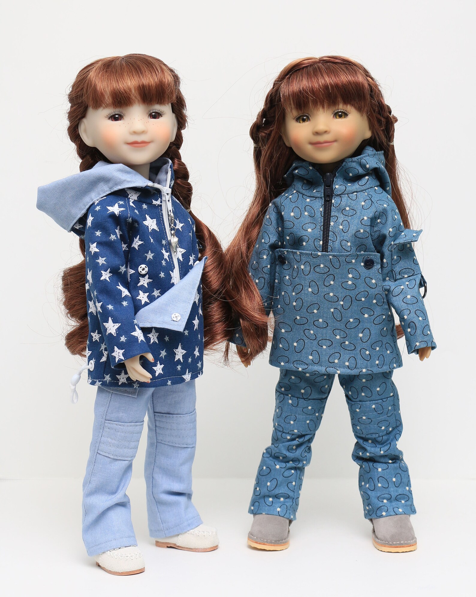 PDF Doll Clothes Pattern - Noodle Clothing "cold Winter Noses Snow Suit ...