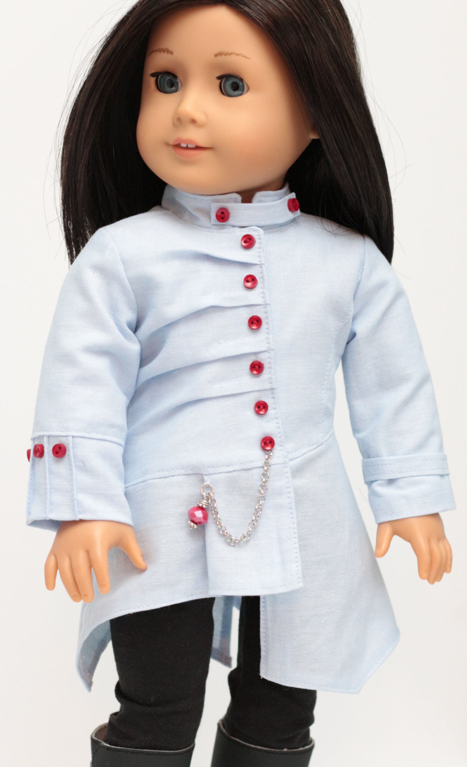 18 Inch Doll Clothes Pattern. Noodle Clothing "clockwork Heart Frock ...