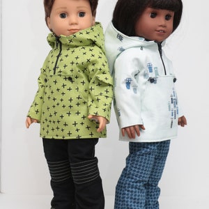 PDF Doll Clothes Pattern - Noodle Clothing "winter Bundle" for 18 Inch ...