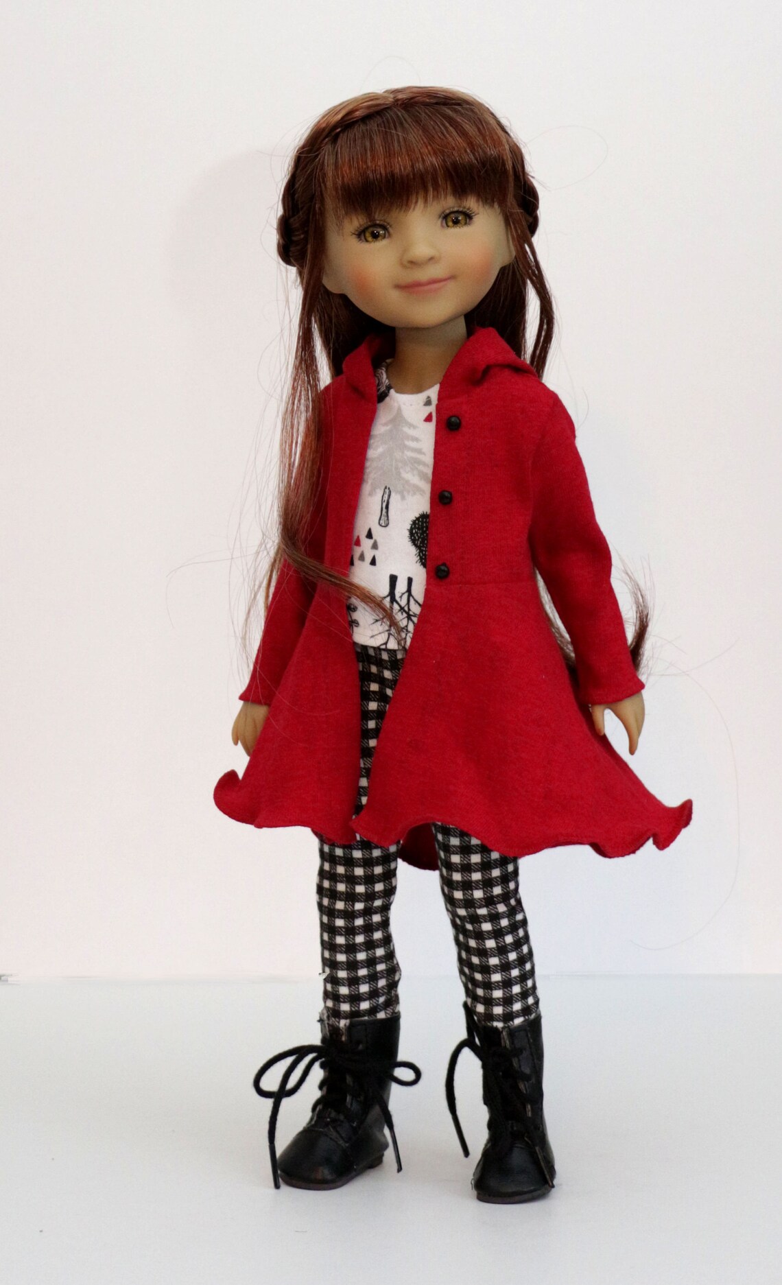 PDF Doll Clothes Pattern- Noodle Clothing Hyde Park Hoodie for 15 Inch ...