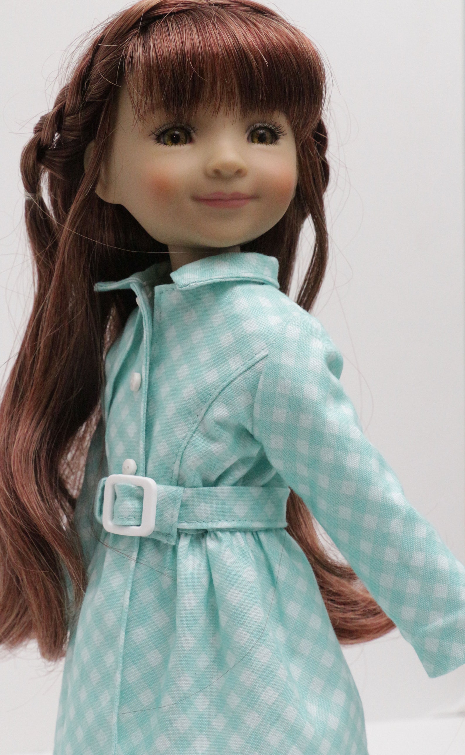 PDF Doll Clothes Pattern - Noodle Clothing Story Weather Trench Coat ...