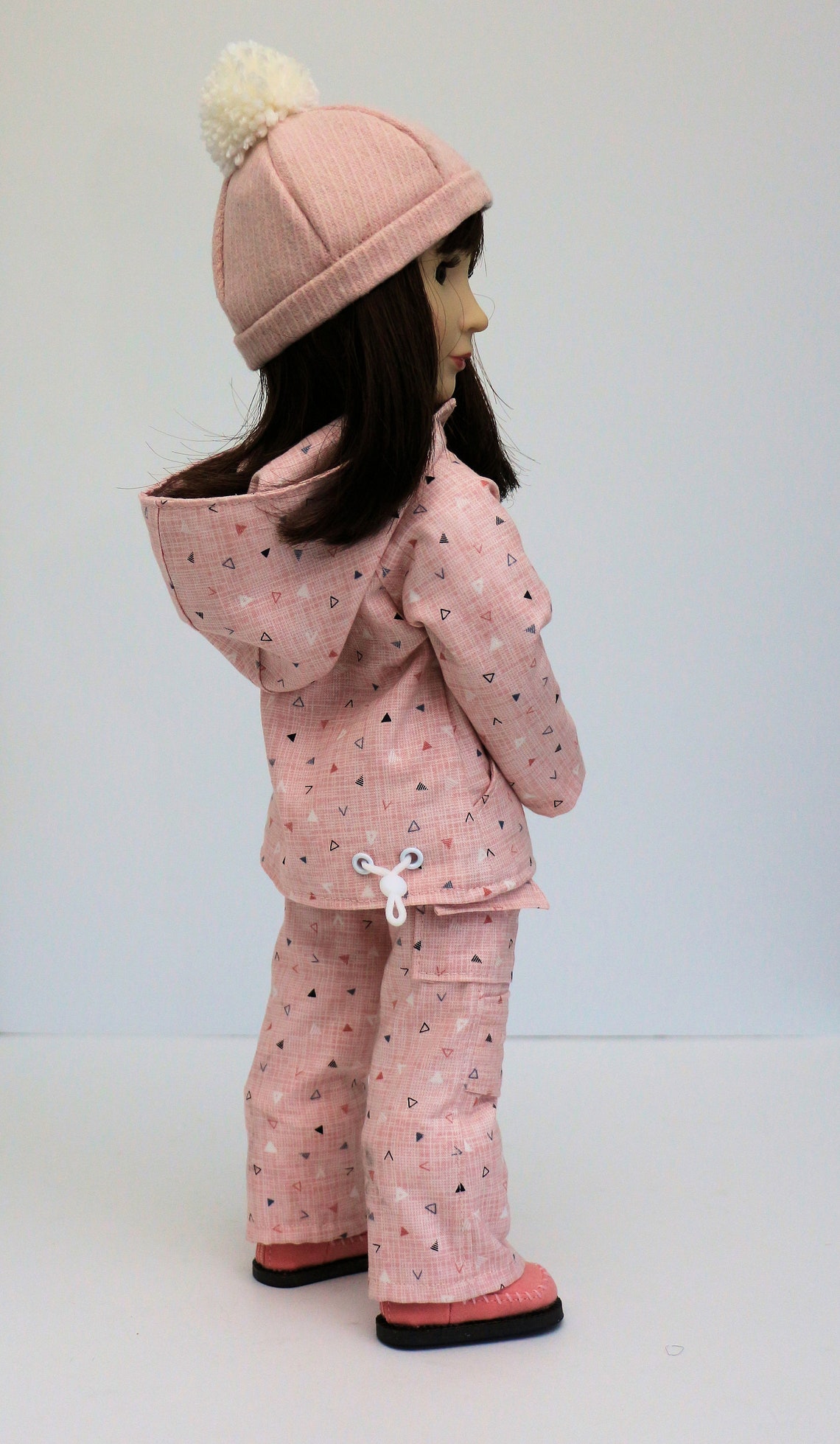 PDF Doll Clothes Pattern - Noodle Clothing "cold Winter Noses Snow Suit ...