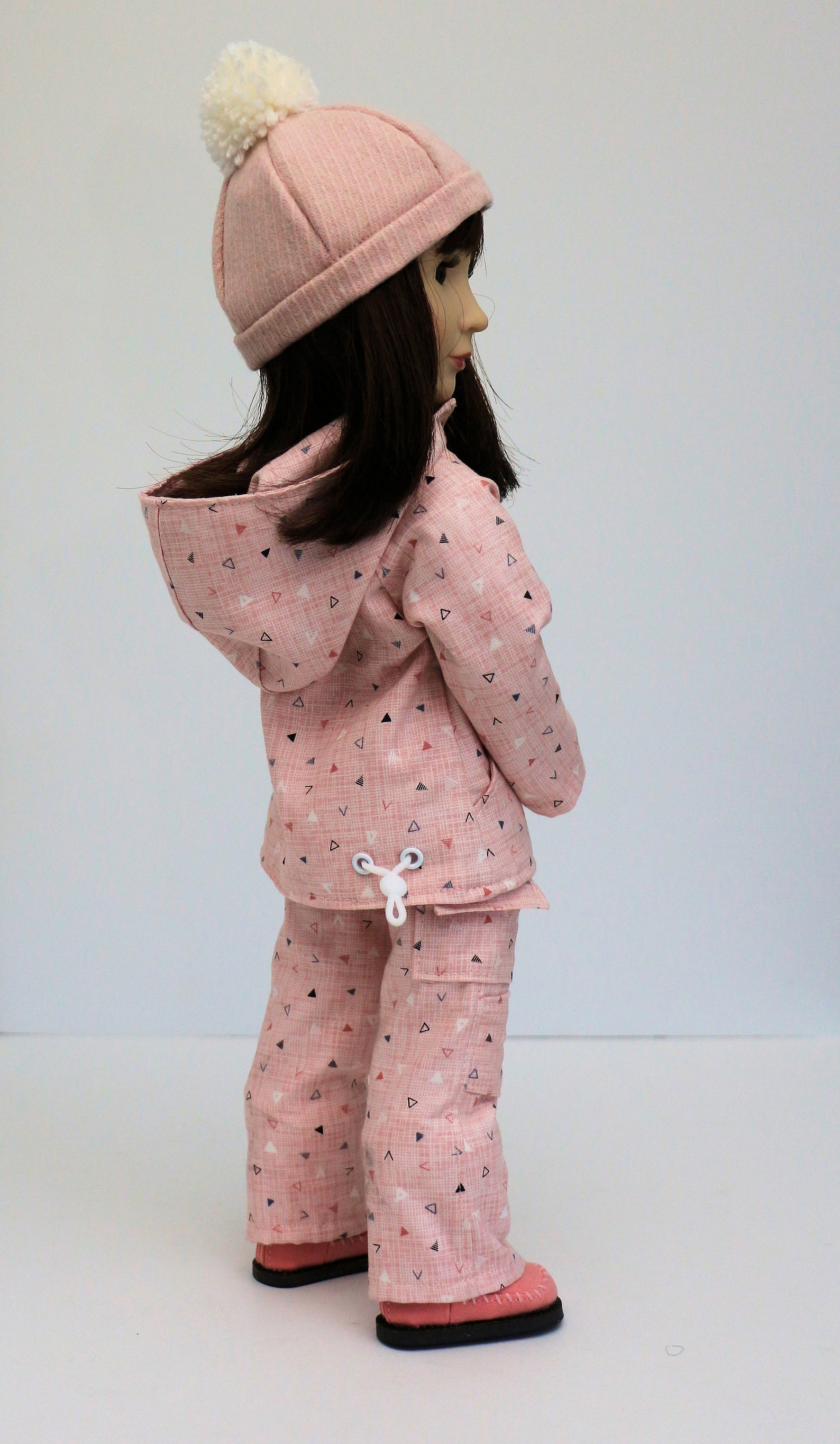 PDF Doll Clothes Pattern - Noodle Clothing "cold Winter Noses Snow Suit ...