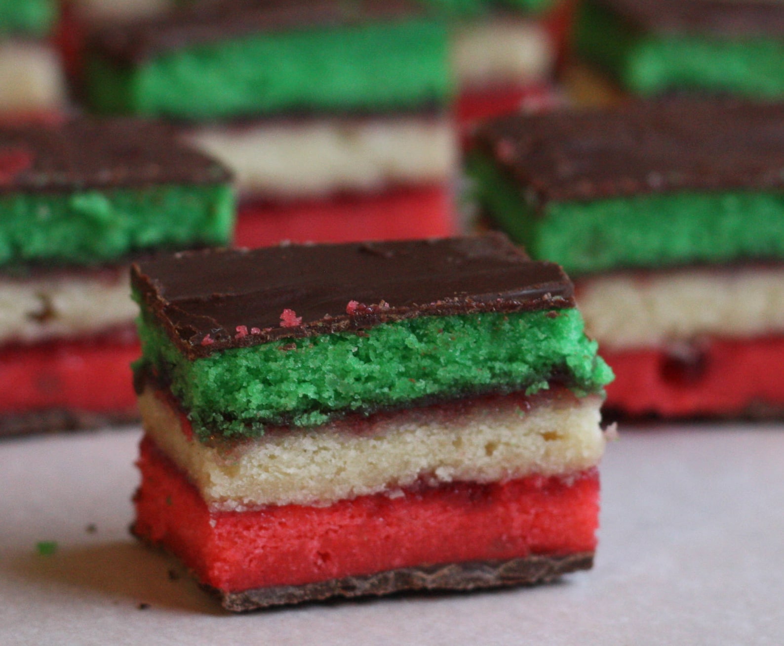 Rainbow Cookies. Italian 7 Layer Venetian Cookies. CHOOSE YOUR | Etsy