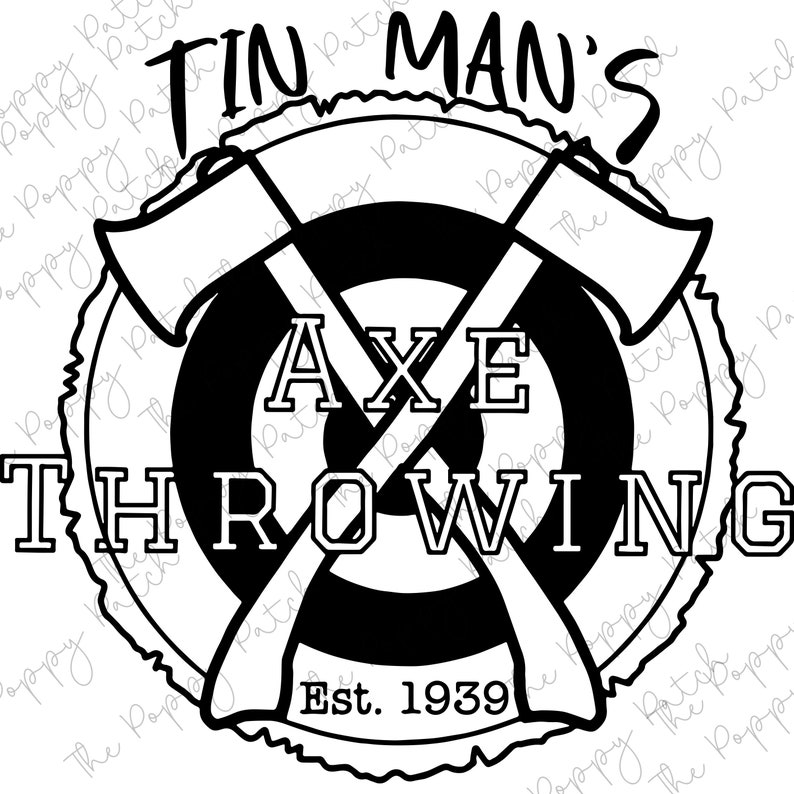 Wizard of Oz, Tin Man, Axe Throwing, SVG, Cut File - Etsy Hong Kong